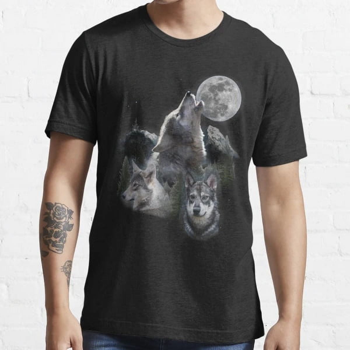 Wolf Ripping Shirt Meme Funny - Walmart.com