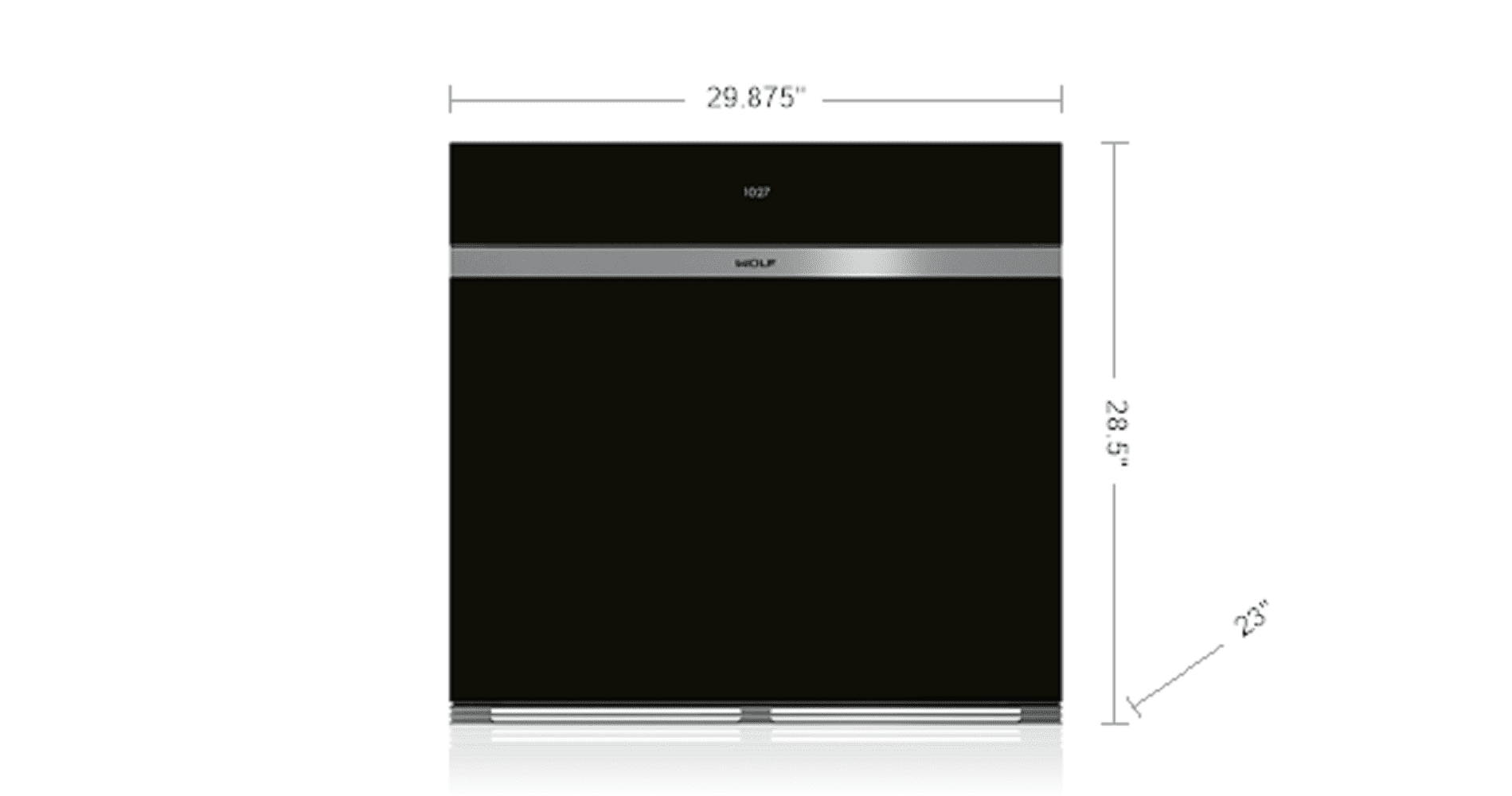 Wolf SO30CM/B 30" M Series Contemporary Built-In Single Oven - Walmart.com