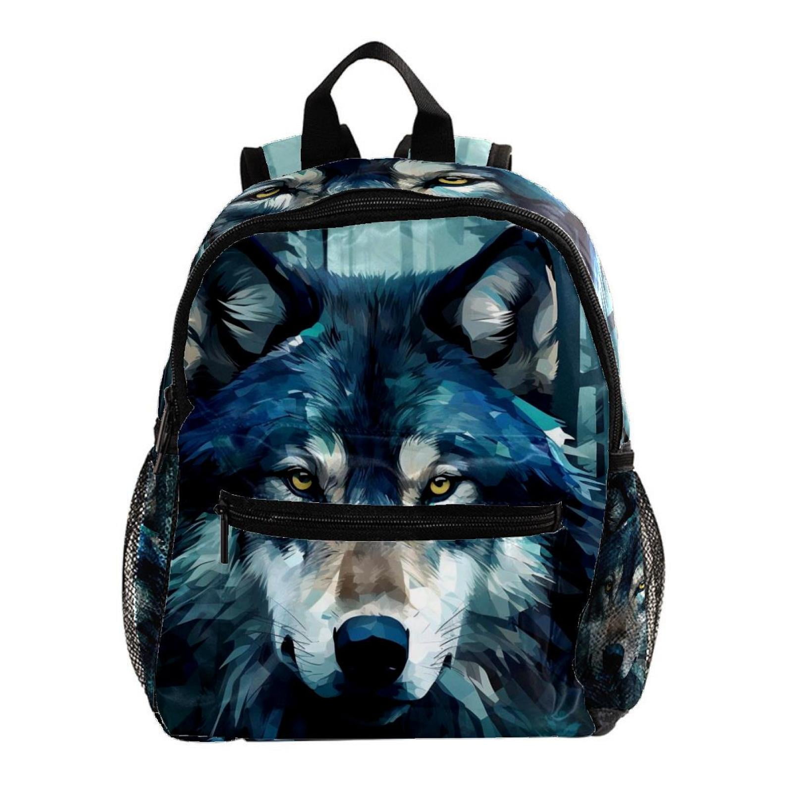 Wolf School Backpacks With Water Bottle Pocket - Walmart.com