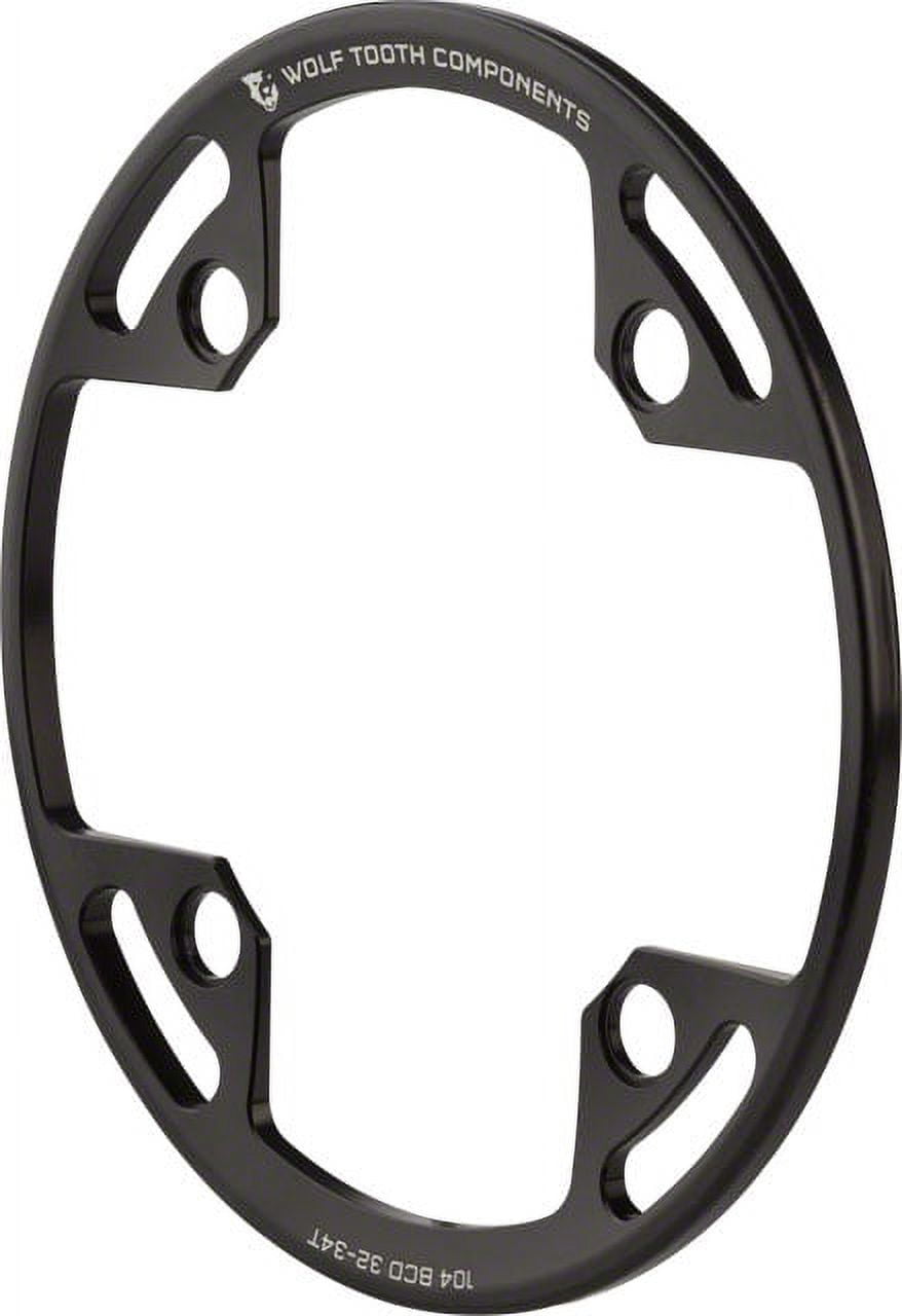 Wolf Tooth Bash Guard fits 32T - 34T Chainrings for 104mm BCD 4 Bolt ...