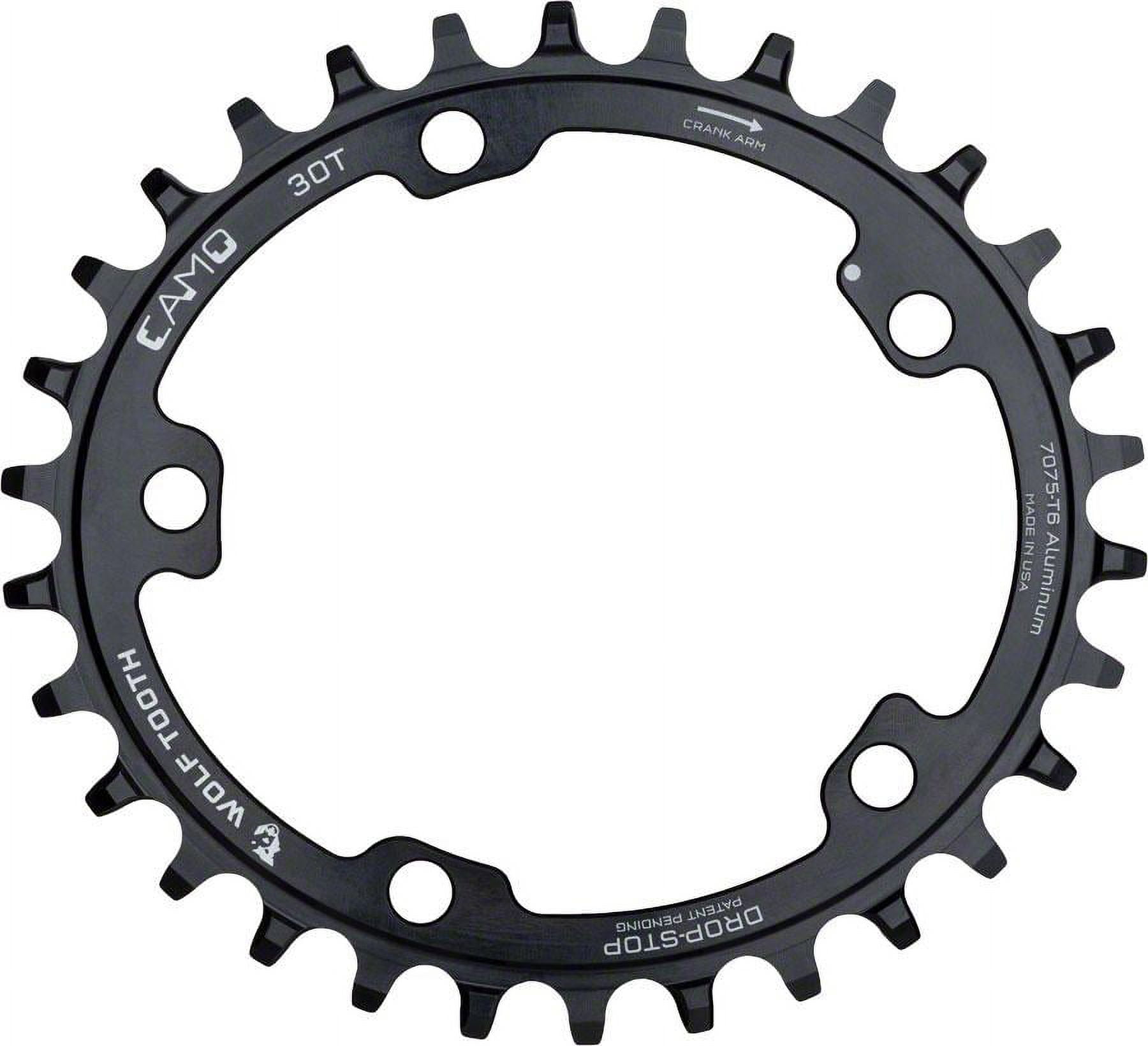 Wolf Tooth CAMO Aluminum Elliptical Chainring - 32t, Wolf Tooth CAMO ...