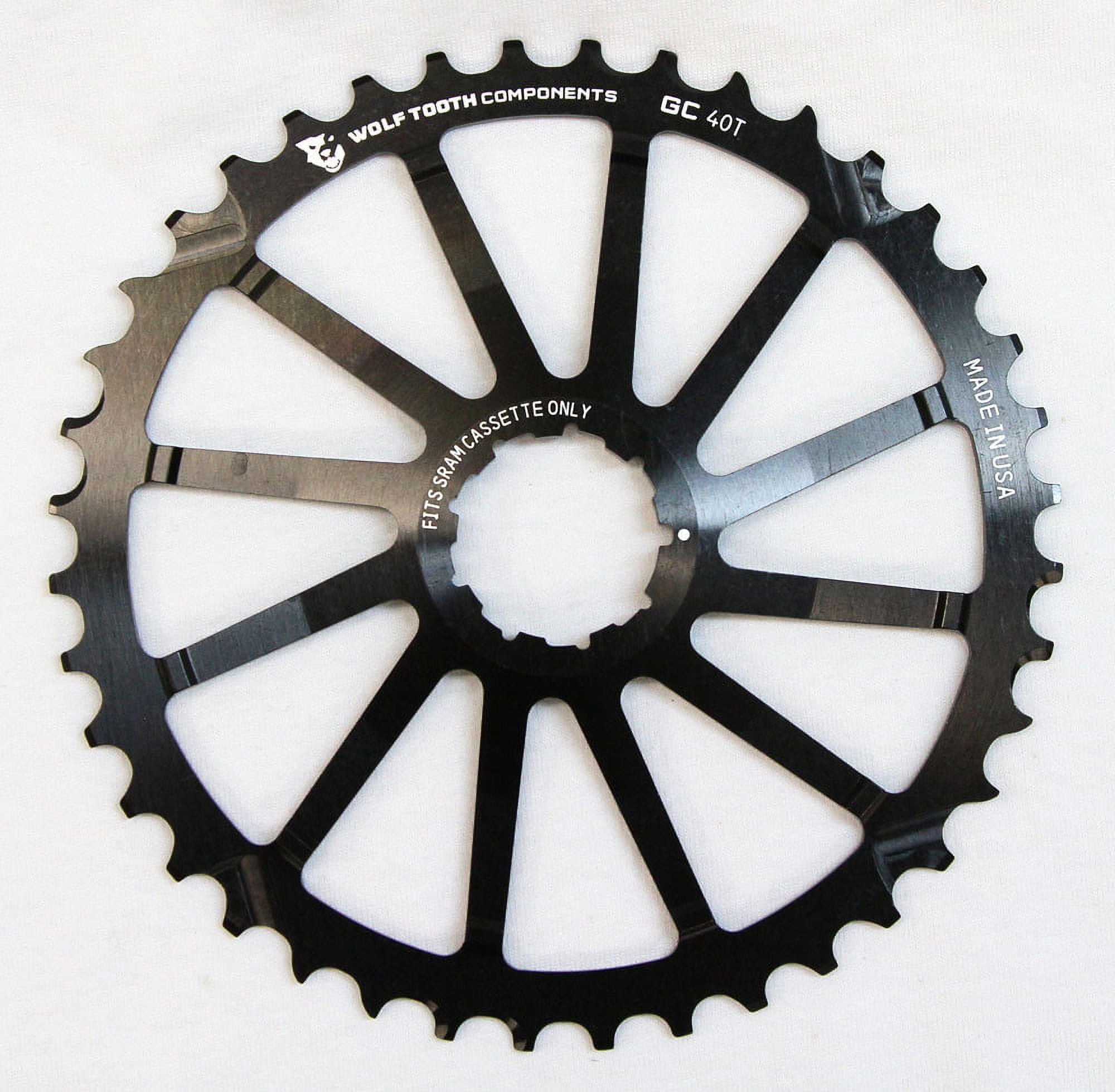 Wolf Tooth Components 40T GC cog for SRAM 11-36 10-speed Cassettes ...