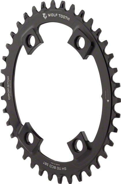 Wolf Tooth Components Drop-Stop PowerTrac Chainring 42T x Shimano ...