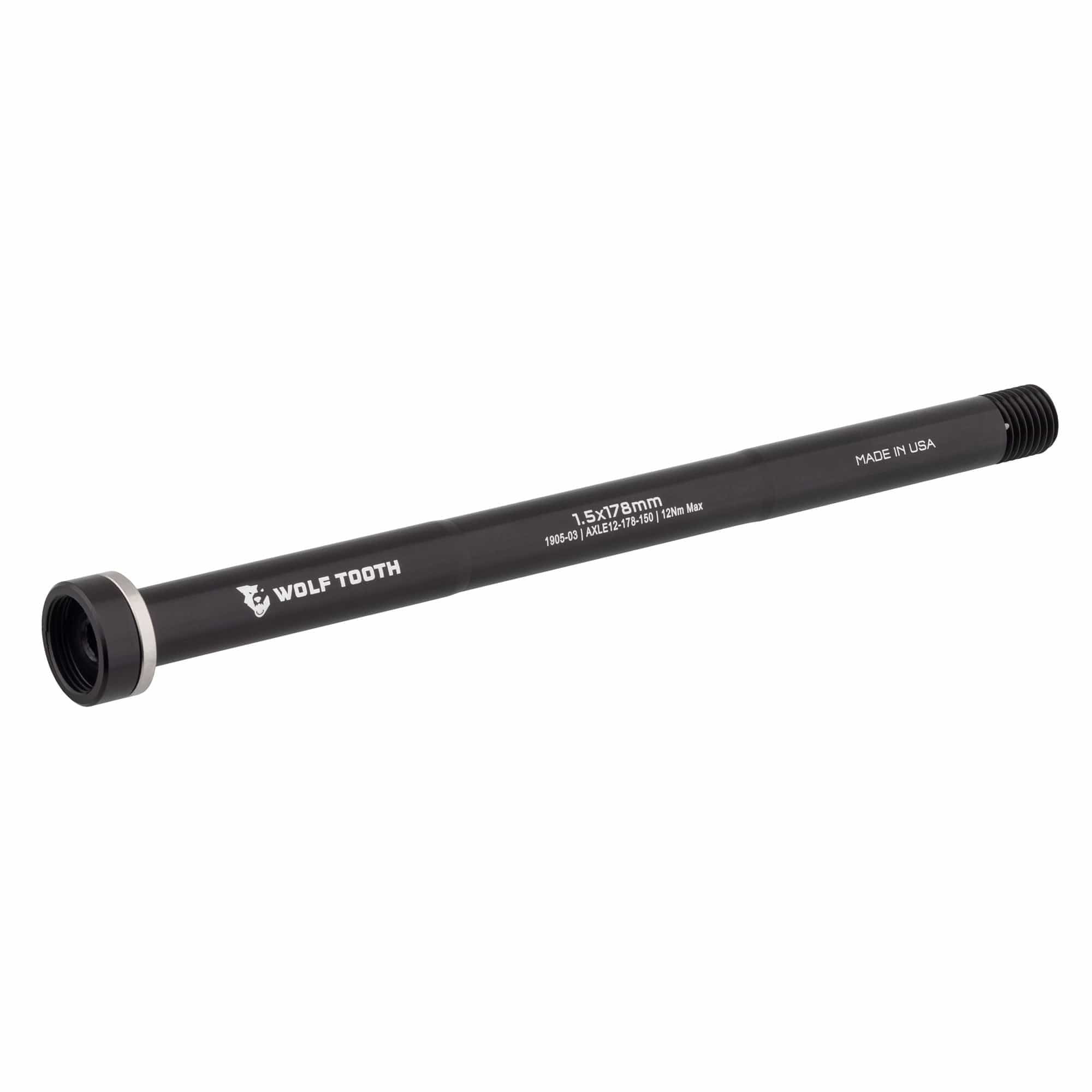 Wolf Tooth Components Rear Thru Axle 1.5 x 178mm - Walmart Business ...