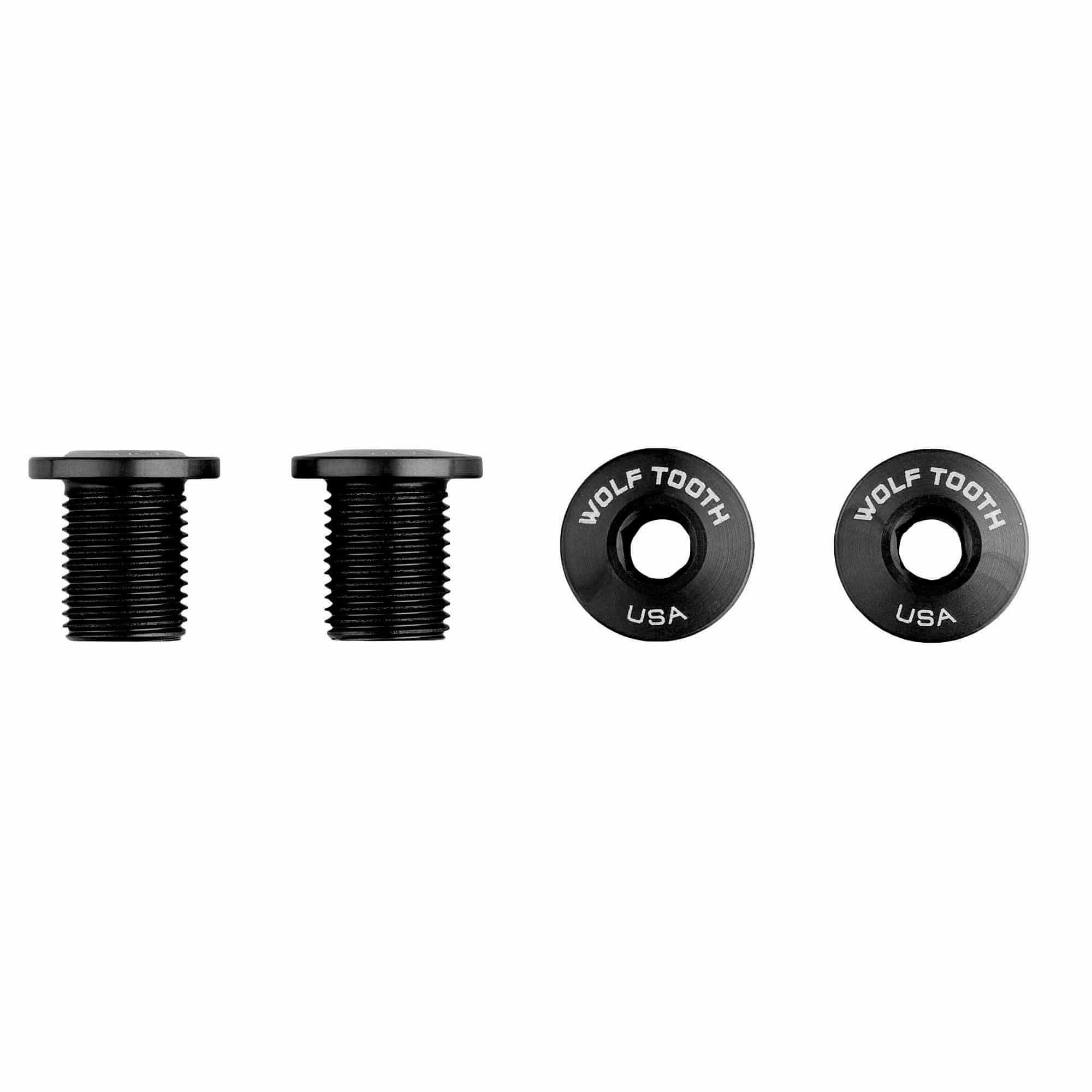 Wolf Tooth 30T Alloy Chainring Bolts - Black - Walmart.com
