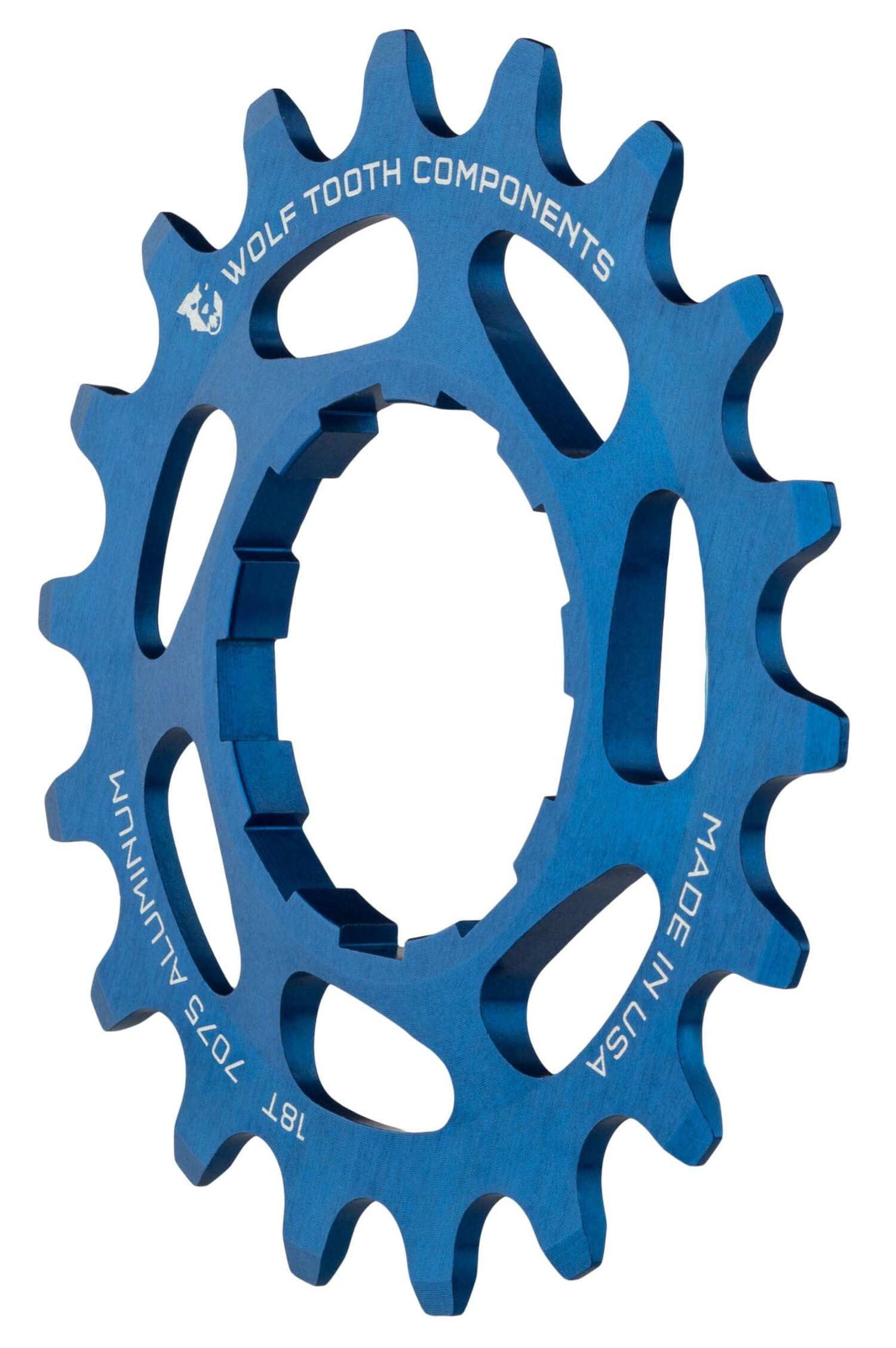 Wolf Tooth Single Speed Aluminum Cog: 22T, Compatible with 3/32" Chains ...