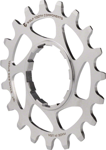 Wolf Tooth Components Single Speed Stainless Steel Cog: 19T Compatible ...