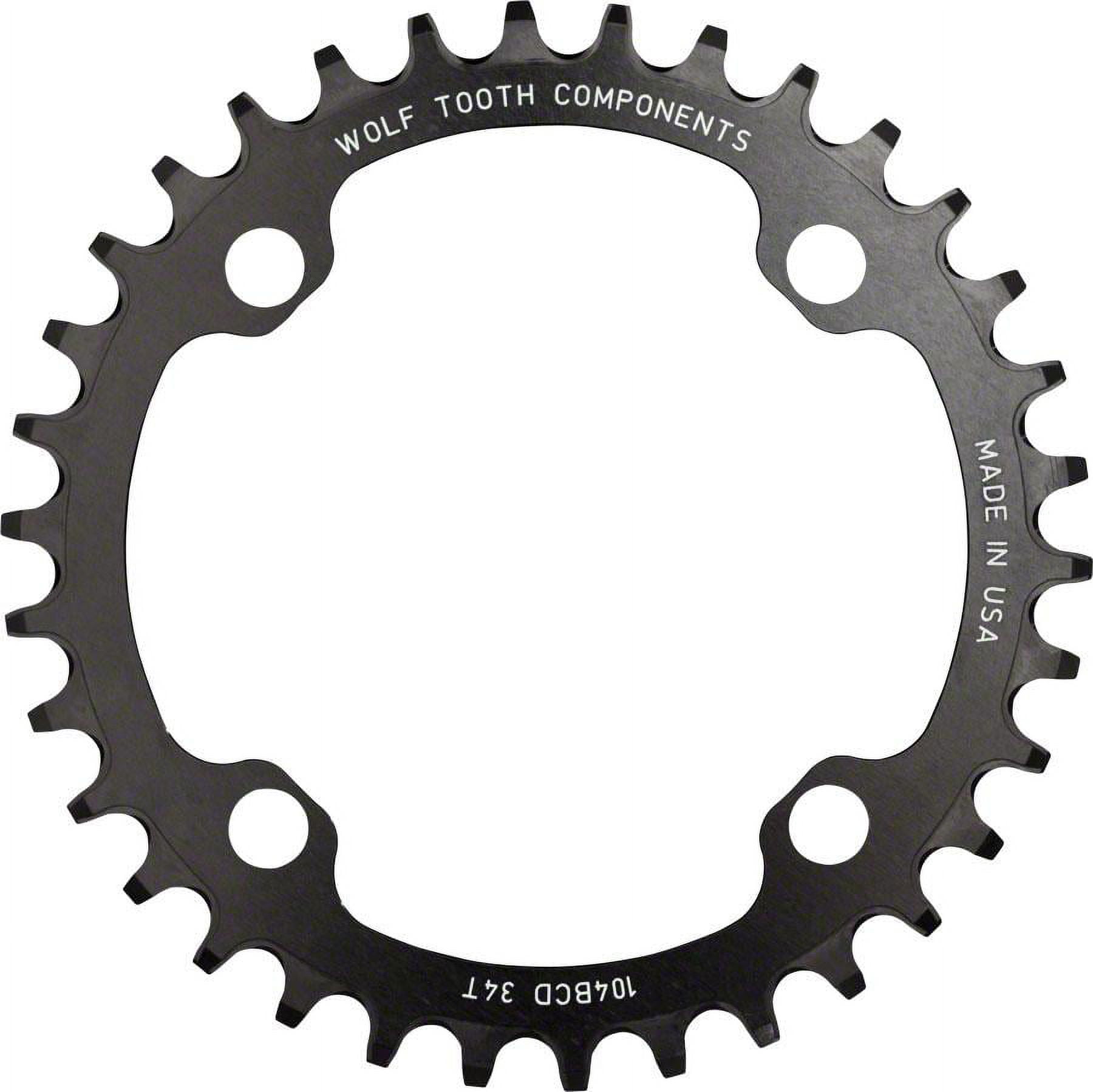 Wolf Tooth Drop Stop A Chainrings 36t 104 BCD 9/10/11/12-Speed 60g ...