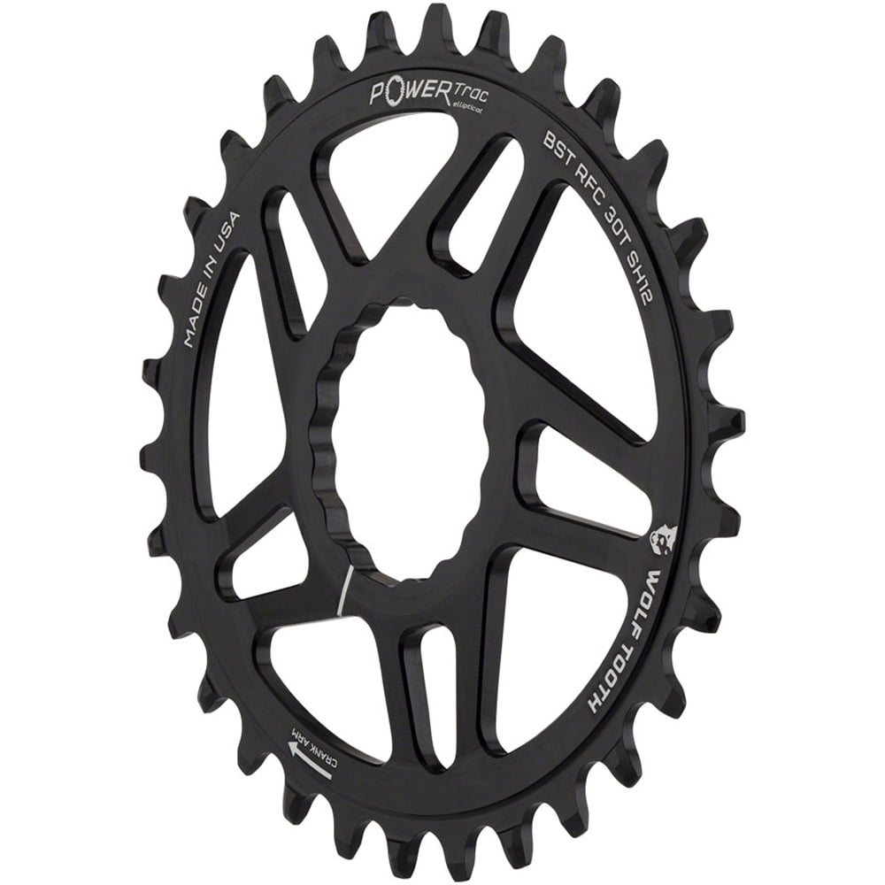 Wolf Tooth Elliptical Chainring 30t RaceFace/Easton Direct Mount 12 ...