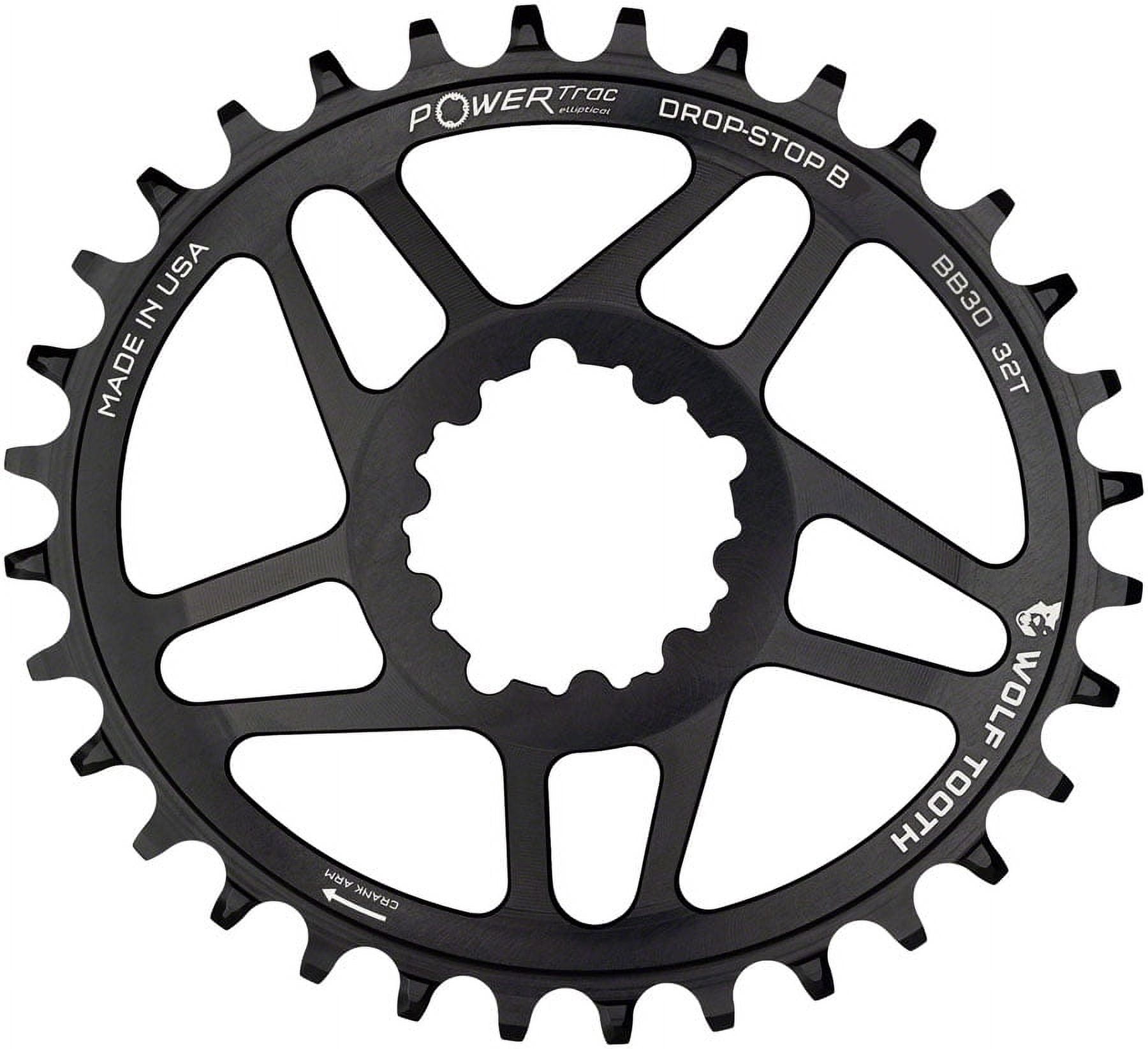 Wolf Tooth Elliptical Direct Mount Chainring - 32t, SRAM Direct Mount ...