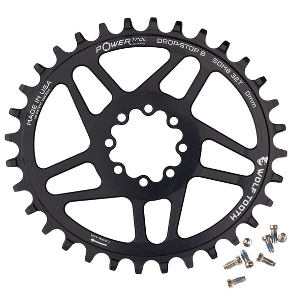 Wolf Tooth Oval Direct Mount Chainrings for SRAM 8-Bolt Mountain Cranks ...