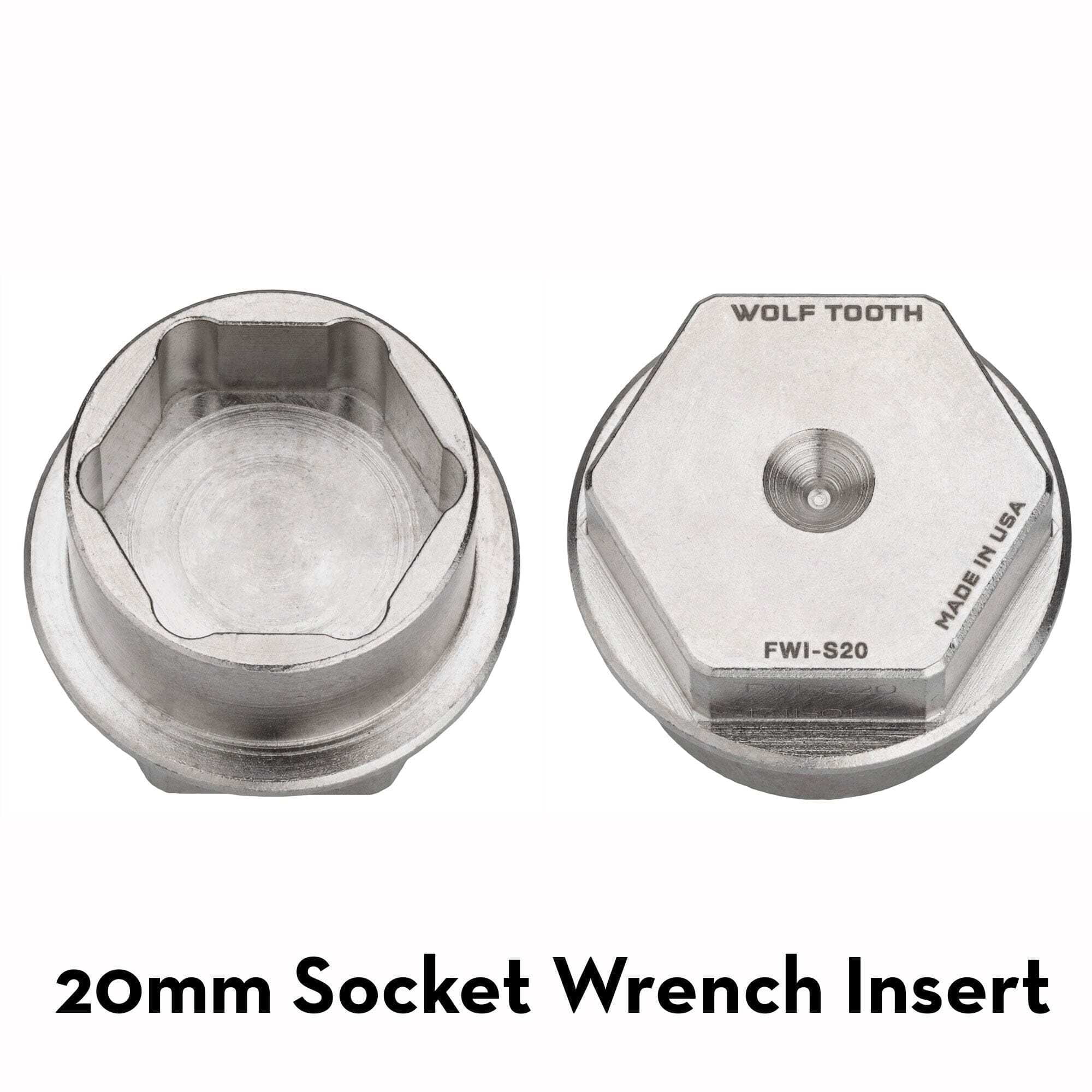 Wolf Tooth Components 20mm Socket Insert for BB Wrench NLS - Walmart.com