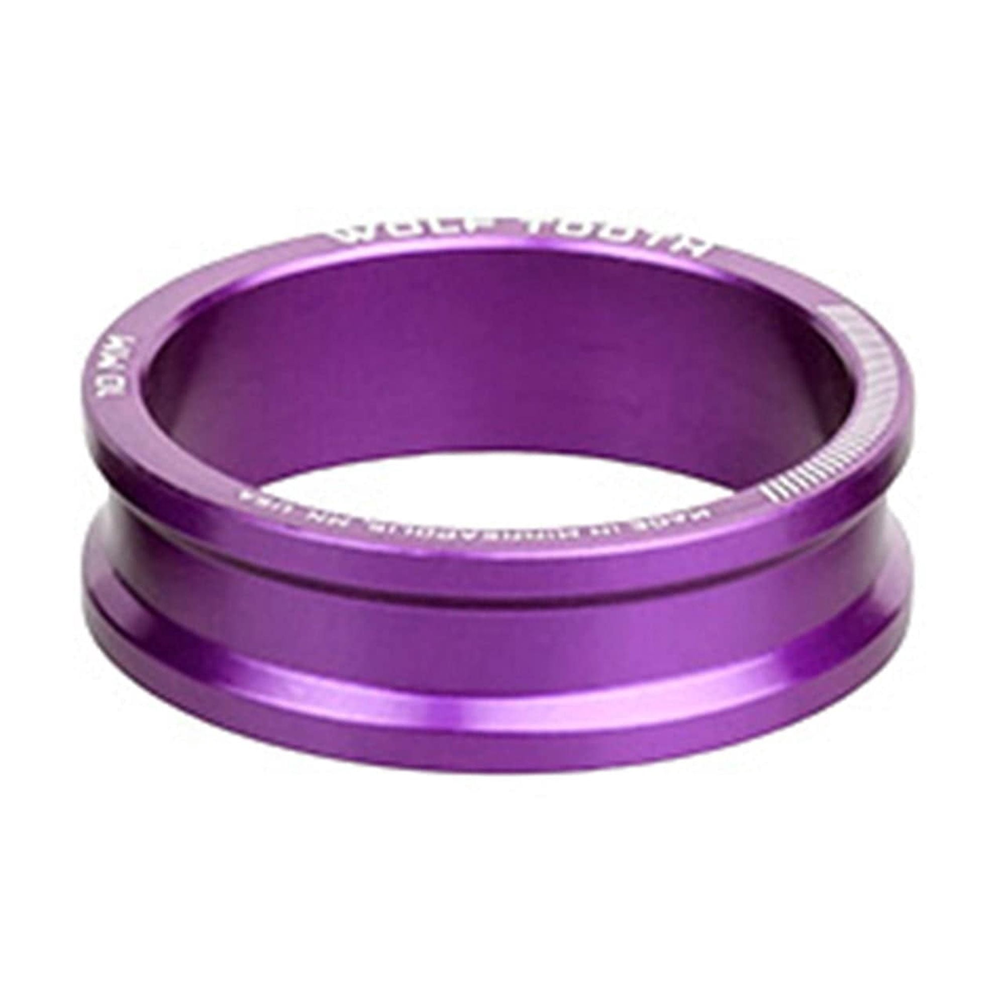 Wolf Tooth Precision Headset Spacers - 1 1/8 steerer, 10mm, 5g, Purple ...
