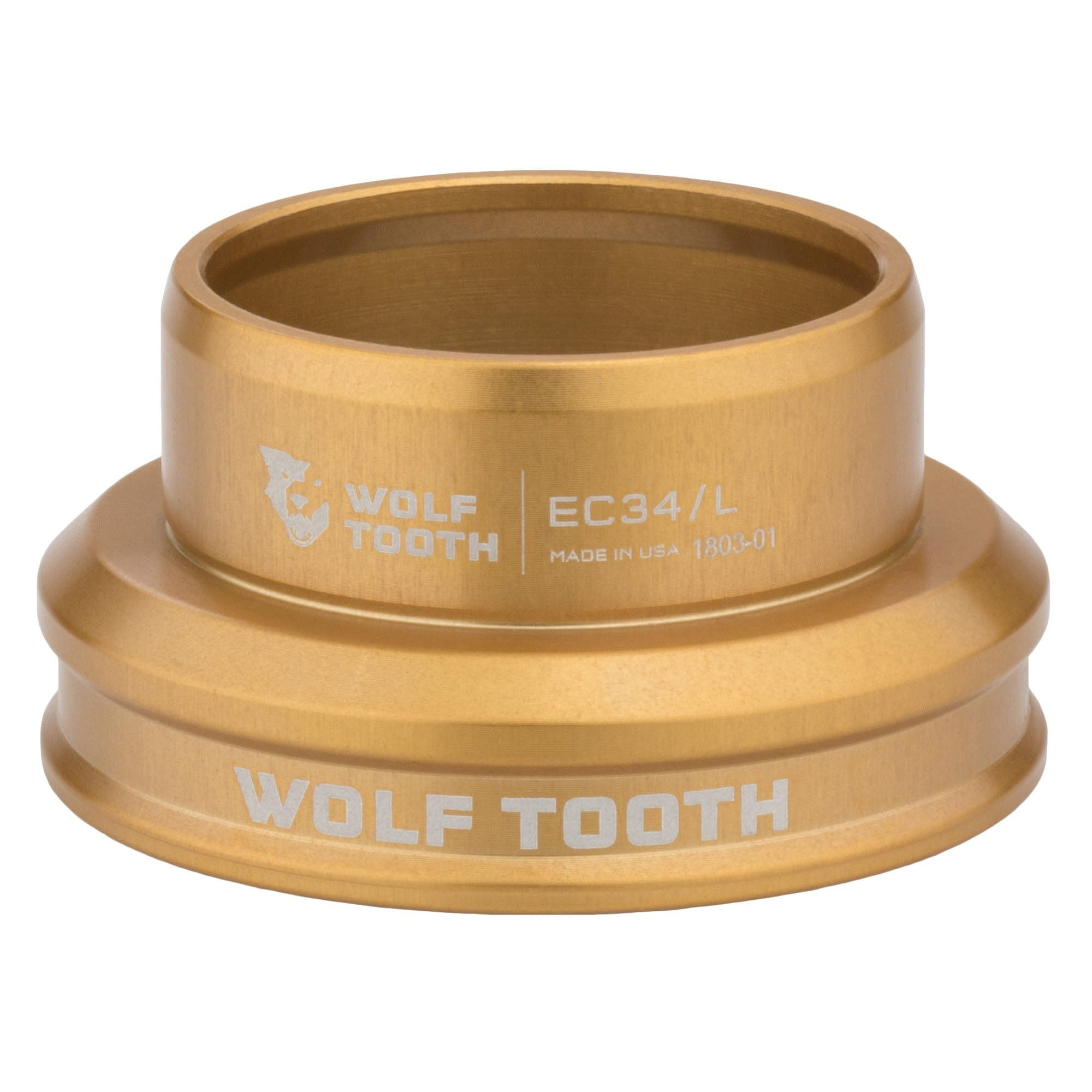 Wolf Tooth Premium EC Headsets - External Cup Lower EC34/30, Aluminum ...