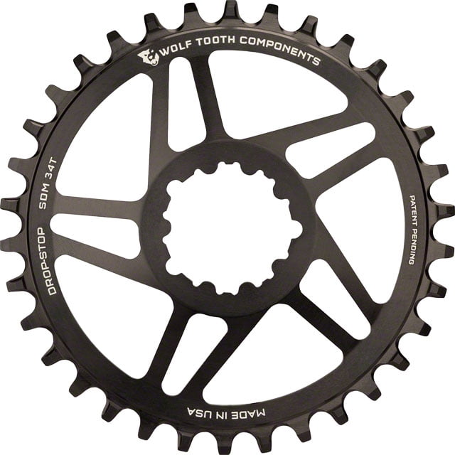 Wolf Tooth SRAM 3-Bolt Direct Mount Chainrings Direct Mount - Tooth ...