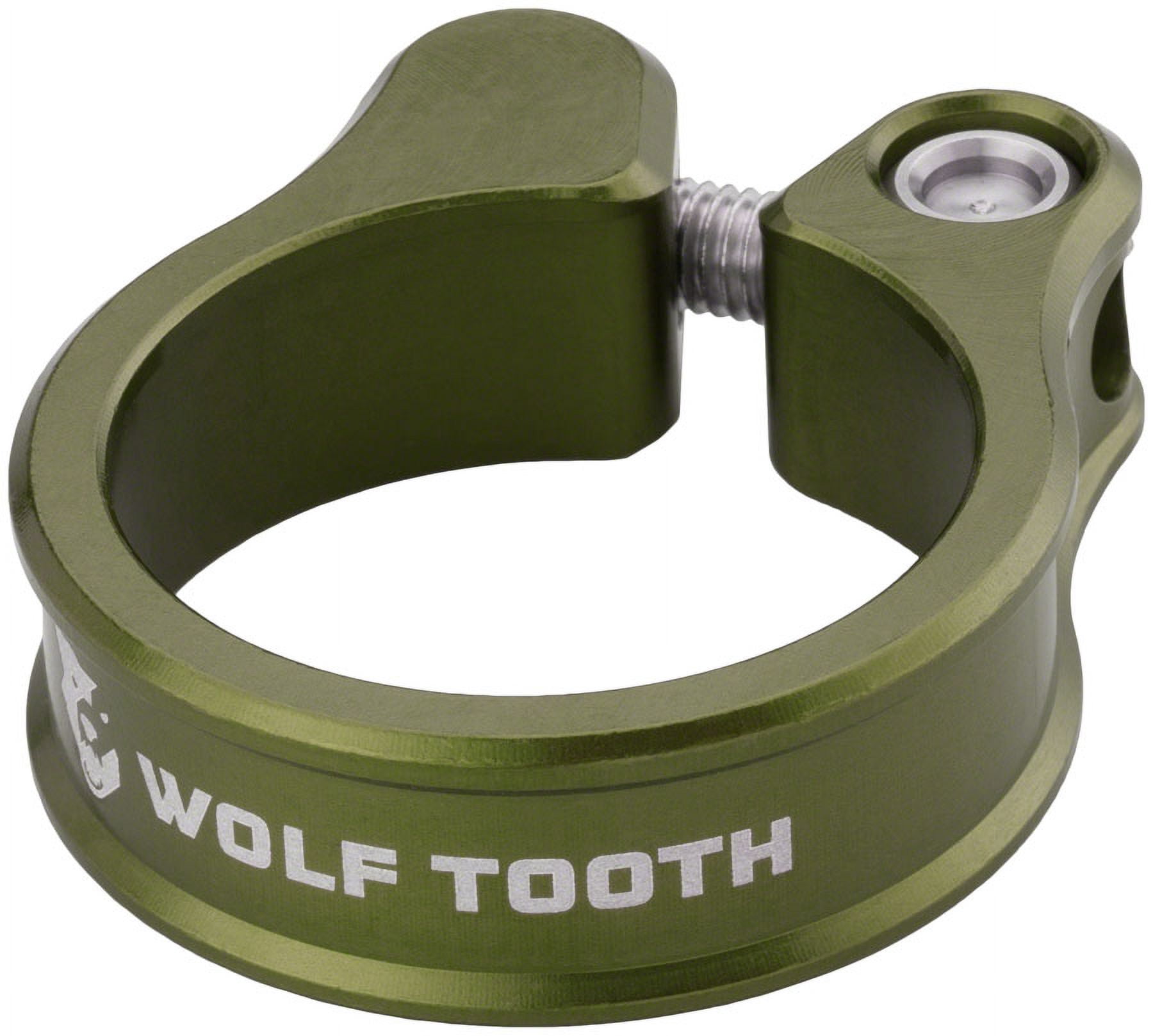 Wolf Tooth Seatpost Clamp - 34.9mm, Olive - Walmart.com
