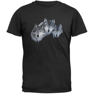 Tie Dye T-shirt Wolf Wolves Men's Graphic Tee - Walmart.com