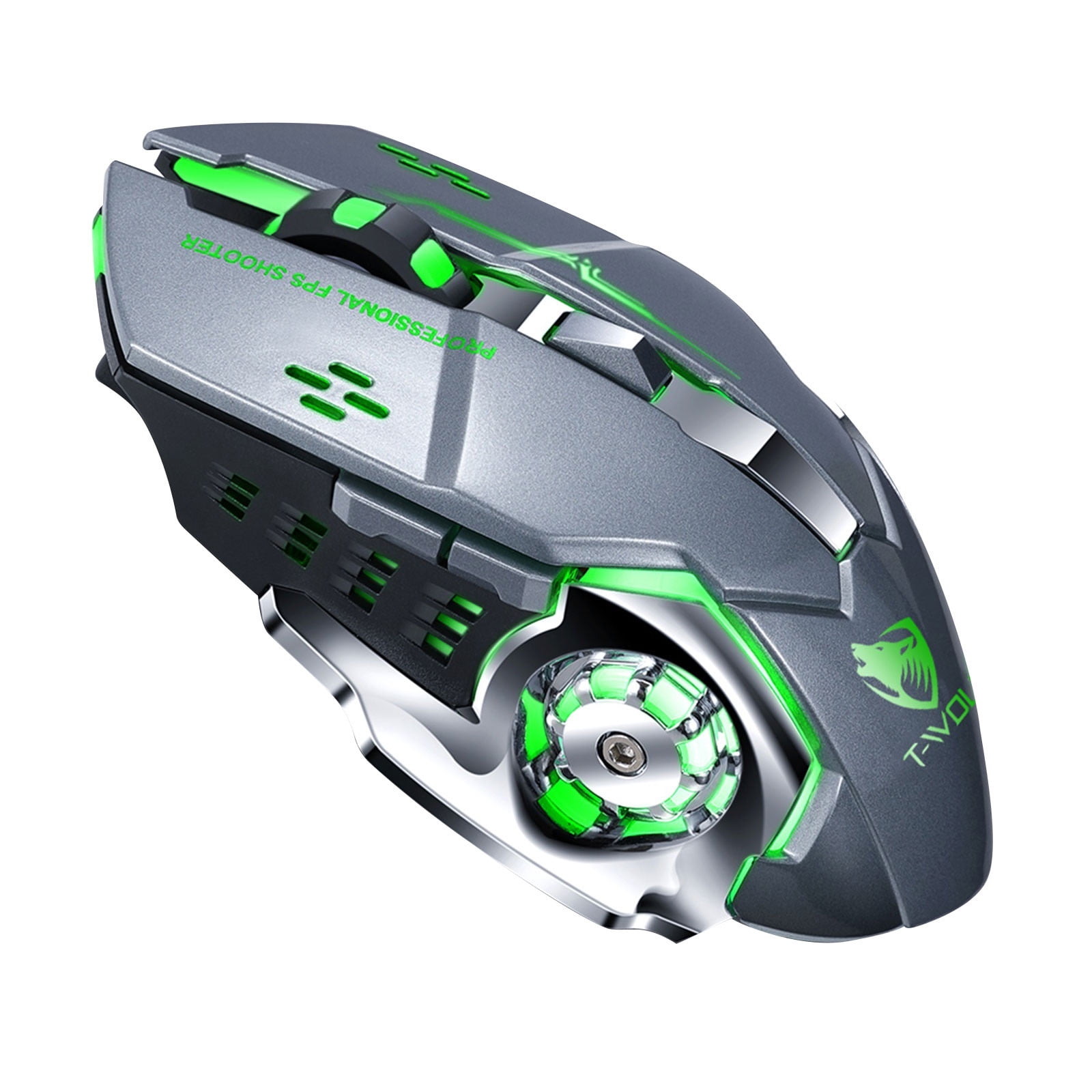 Wolf V6 Wired Gaming Mouse,Mechanical Key Switches,Macro Programming ...