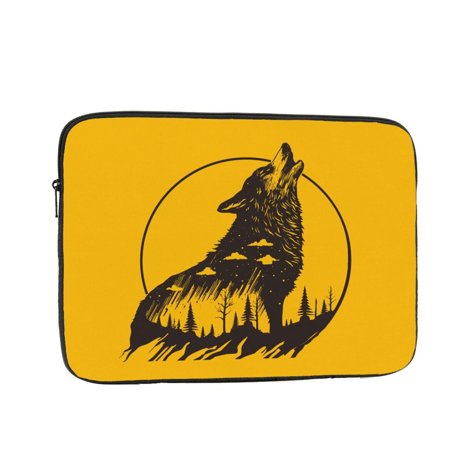 Wolf Vector Portable Laptop Sleeve Compatible with MacBook Air Notebook ...