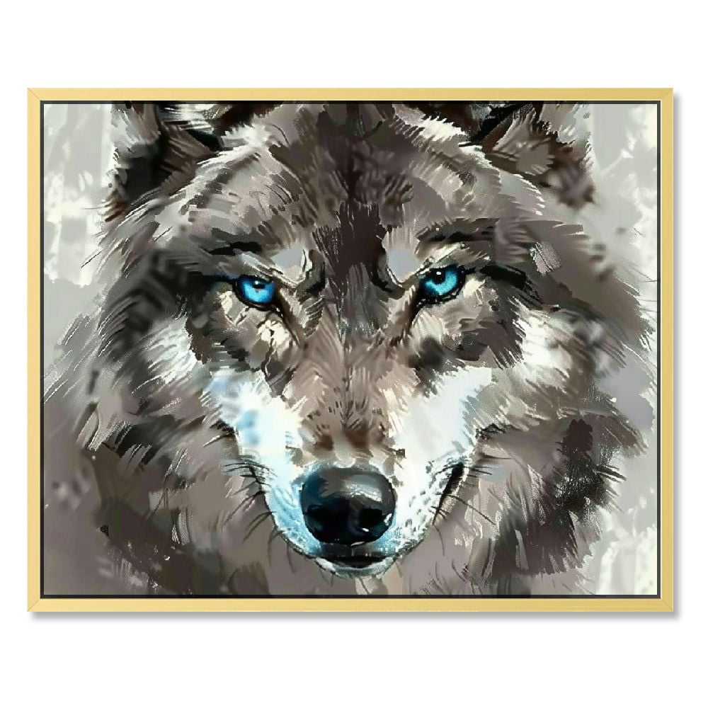 Wolf Wall Art Wolves Canvas Wall Art the Pictures Print On Canvas ...