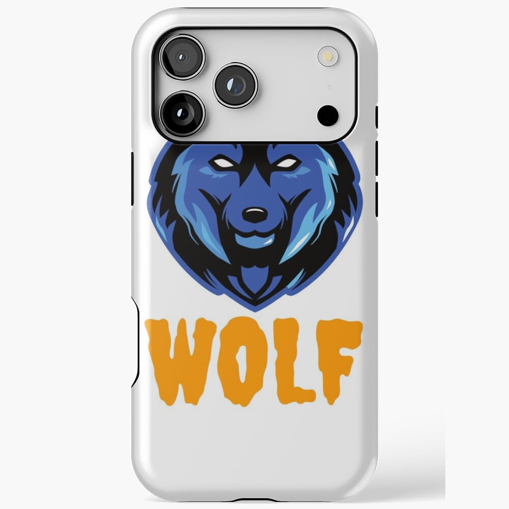 Wolf Wild Animal Nature Portrait iPhone Case 17 11 12 13 14 15 16 Pro ...