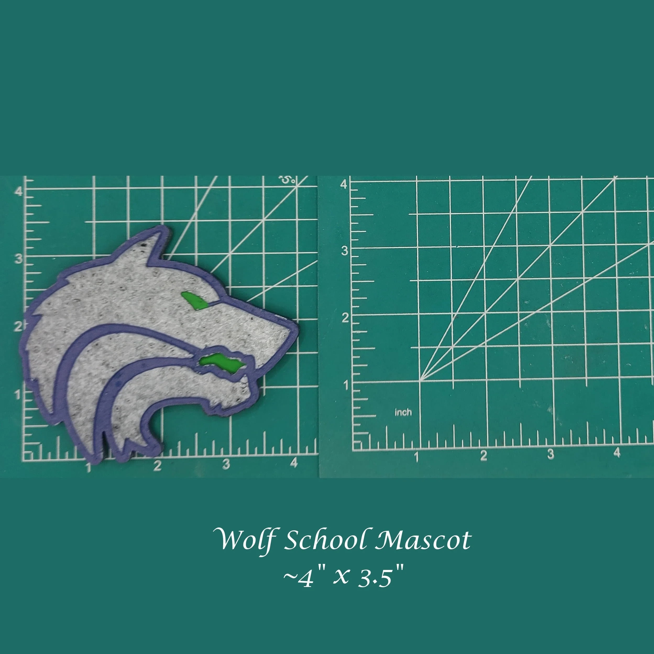 Wolf Wolves Timberwolf Timberwolves School Mascot Silicone Freshie Mold ...