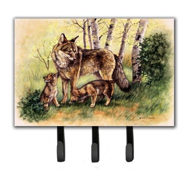 Wolf Wolves by Daphne Baxter Leash or Key Holder - Walmart.com