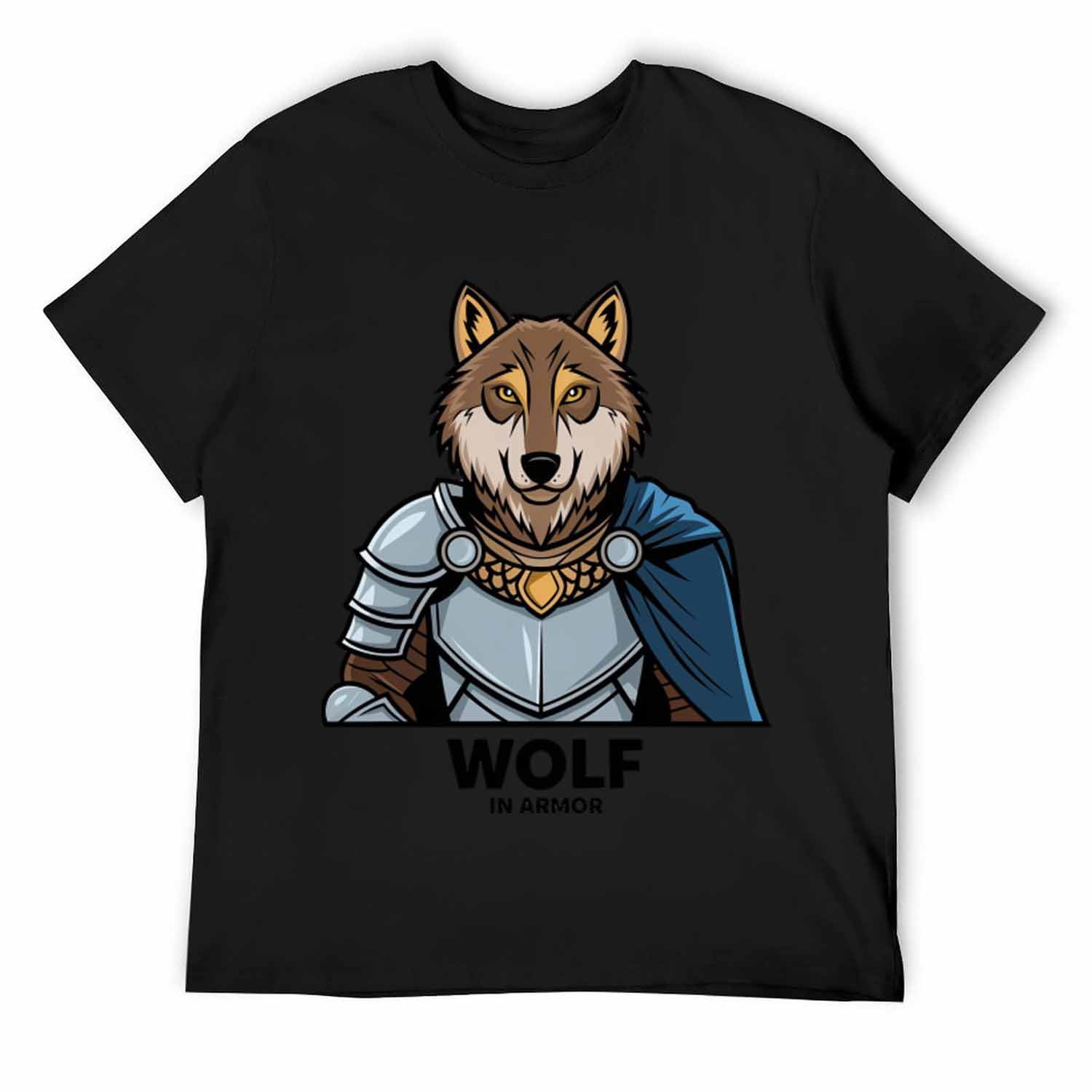 Wolf in armor Nurse Medical Funny Wear T-Shirt - Walmart.com