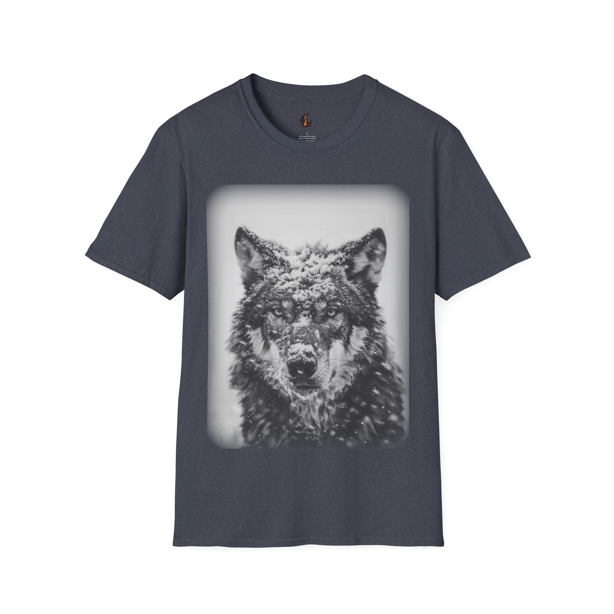 Wolf's Frozen Gaze - Comfort Wear for Wildlife Care - Walmart.com