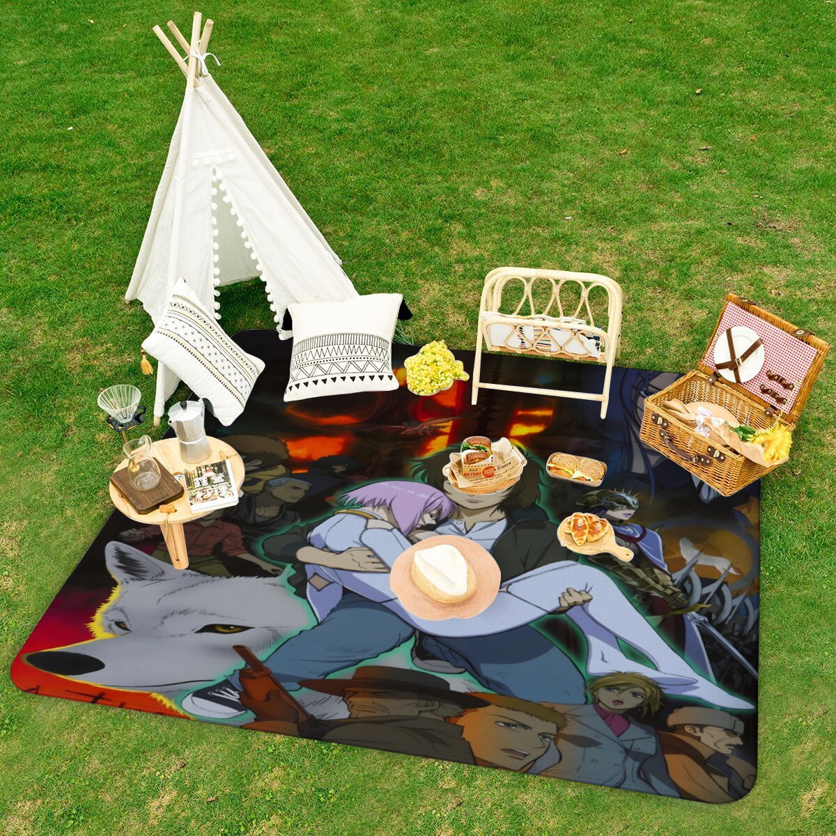 Wolf's Rain mat offers comfort, durability, and easy cleaning, making ...