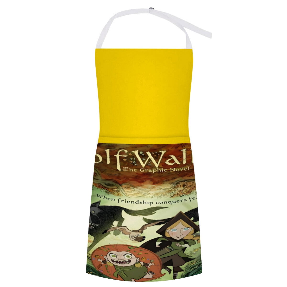 WolfWalkers apron has an iconic print, is durable and adjustable, with ...