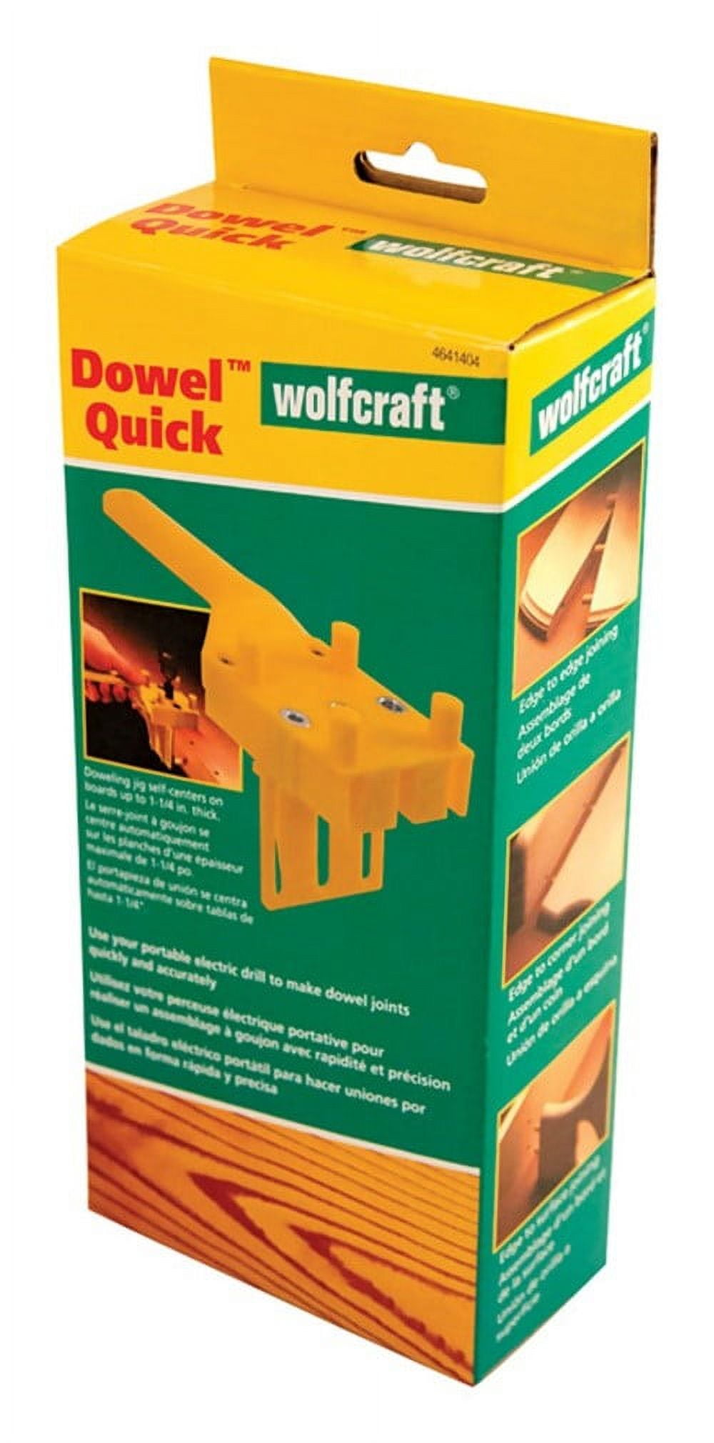 Wolfcraft Plastic Doweling Jig 1-1/4 in. Silver 1 pc. - Walmart.com