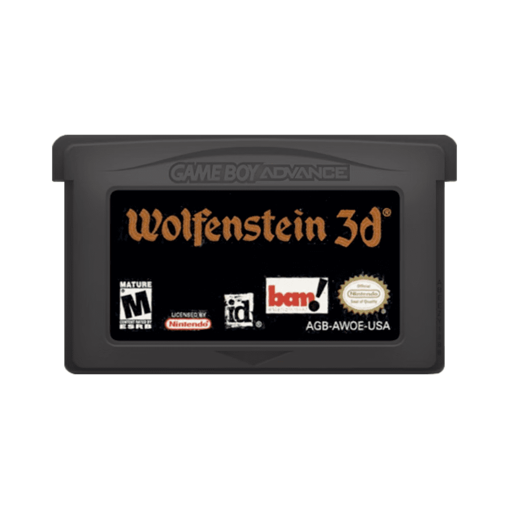 Wolfenstein 3D North America Version, Game Boy Advance Cartridges ...