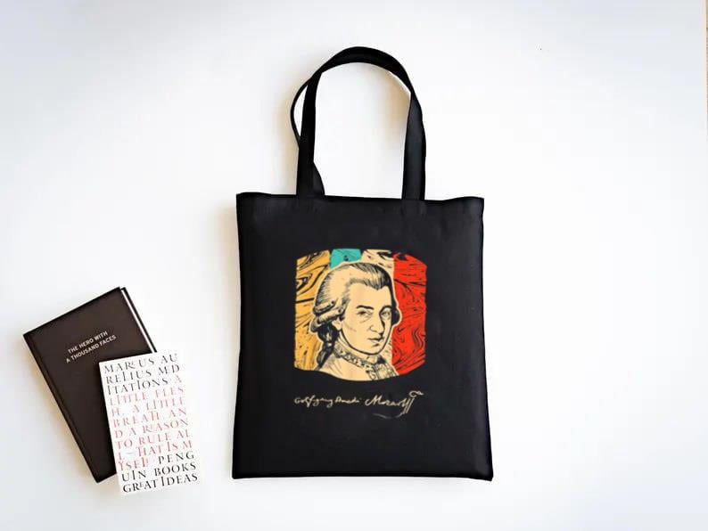 Wolfgang Amadeus Mozart Composer Musician Retro Funny Classical, Music ...
