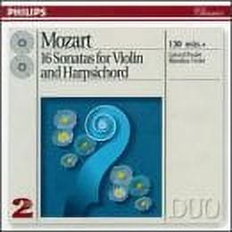 Pre-Owned Wolfgang Amadeus Mozart - Mozart: 16 Sonatas for Violin & Harpischord (1994) - Walmart.com