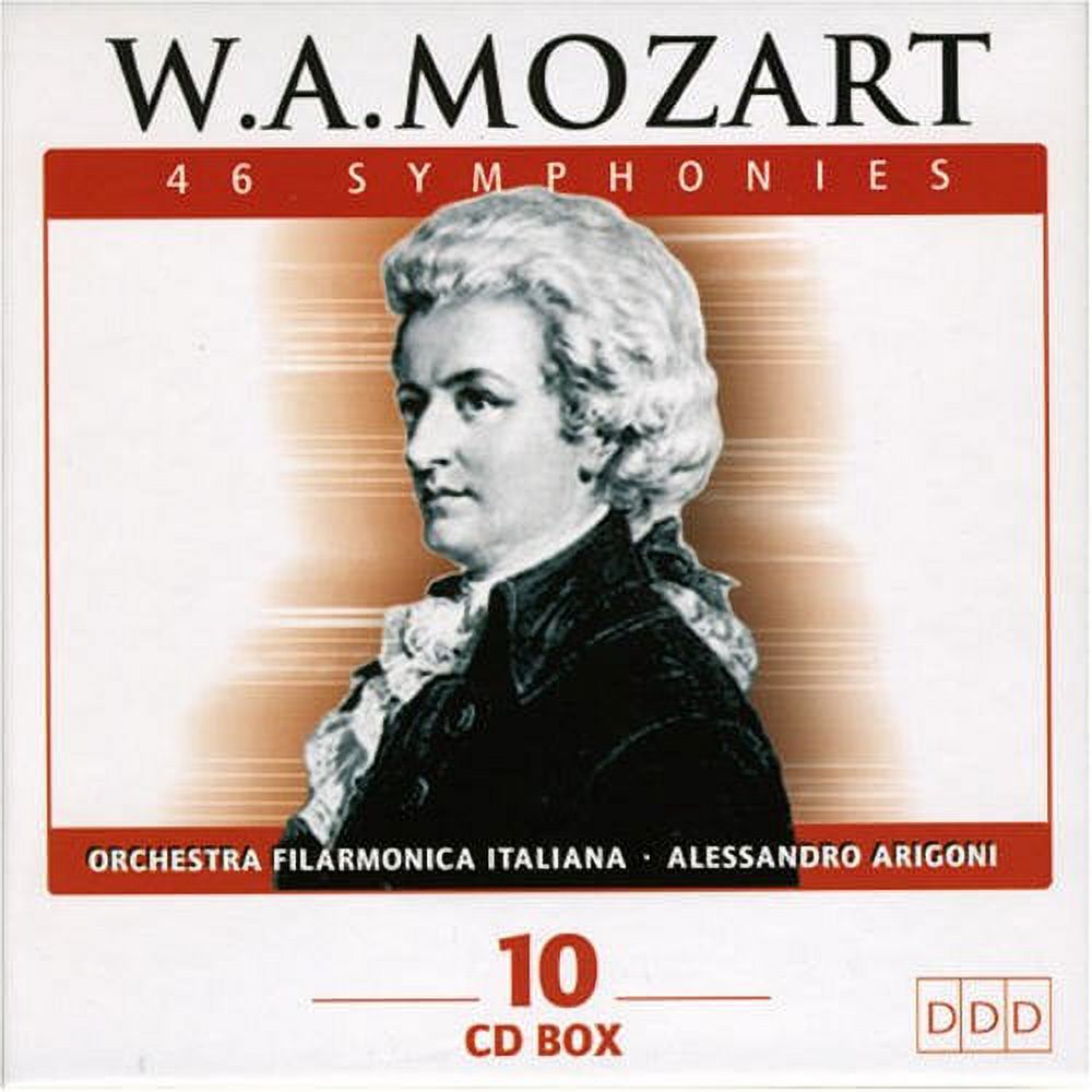 Pre-Owned Wolfgang Amadeus Mozart - Mozart: 46 Symphonies [Box Set] (2005) - Walmart.com