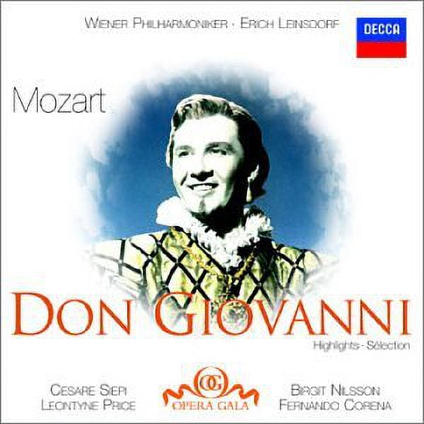 Pre-Owned Wolfgang Amadeus Mozart - Mozart: Don Giovanni (Highlights) - Walmart.com