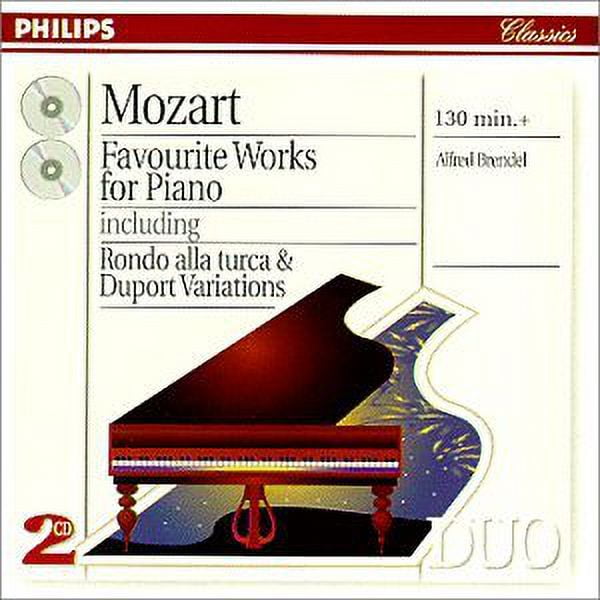 Pre-Owned Wolfgang Amadeus Mozart - Mozart: Favourite Works For Piano (1996) - Walmart.com