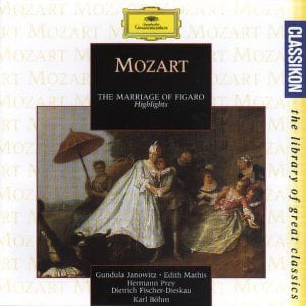 Pre-Owned Wolfgang Amadeus Mozart - Mozart: Marriage of Figaro [Highlights] (1994) - Walmart.com