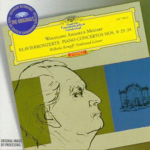 Pre-Owned Wolfgang Amadeus Mozart - Mozart: Piano Concertos Nos. 8, 23 & 24 (1999) - Walmart.com