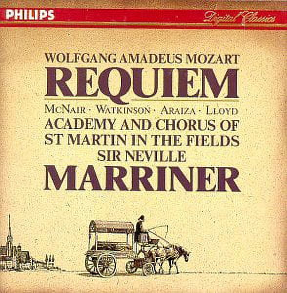 Pre-Owned Wolfgang Amadeus Mozart - Mozart: Requiem (1991) - Walmart.com