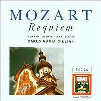 Pre-Owned Wolfgang Amadeus Mozart: Requiem (CD, Nov-2000, EMI) - Walmart.com