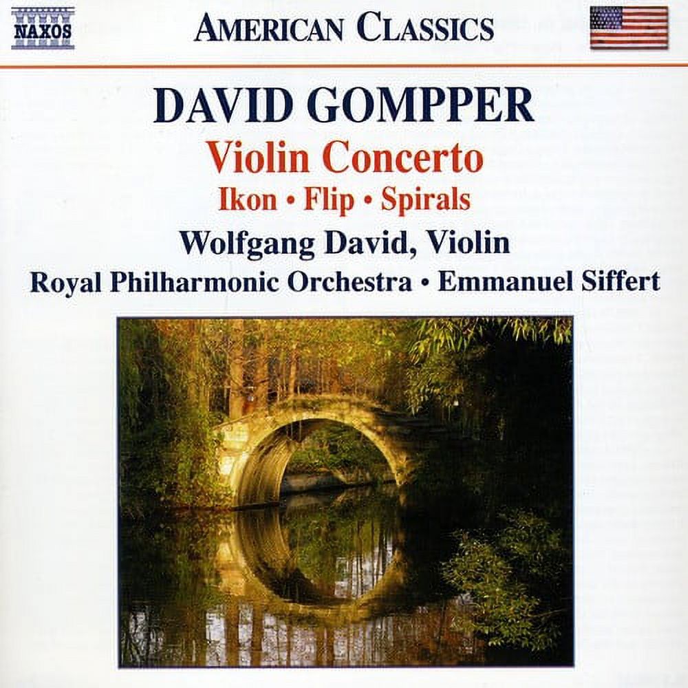 Wolfgang David - Violin Concerto / Ikon / Flip / Spirals - Music ...