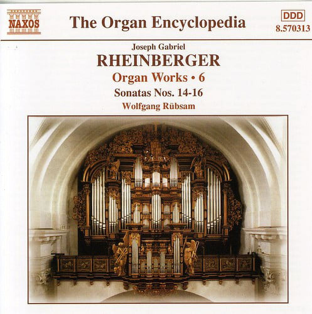 Wolfgang Rubsam - Organ Works 6 / Sonatas 14-16 - Music & Performance ...