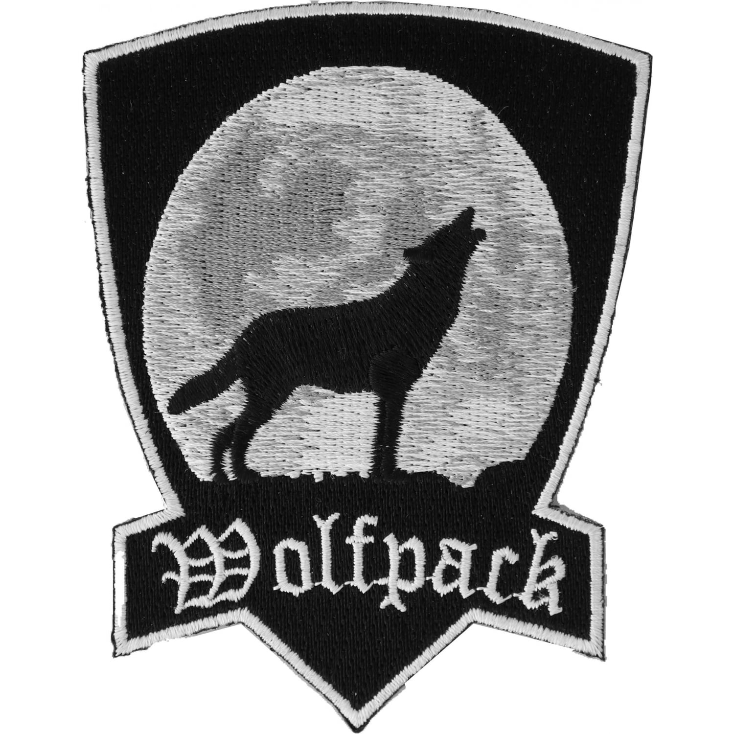 Wolfpack Patch With Howling Wolf - Walmart.com