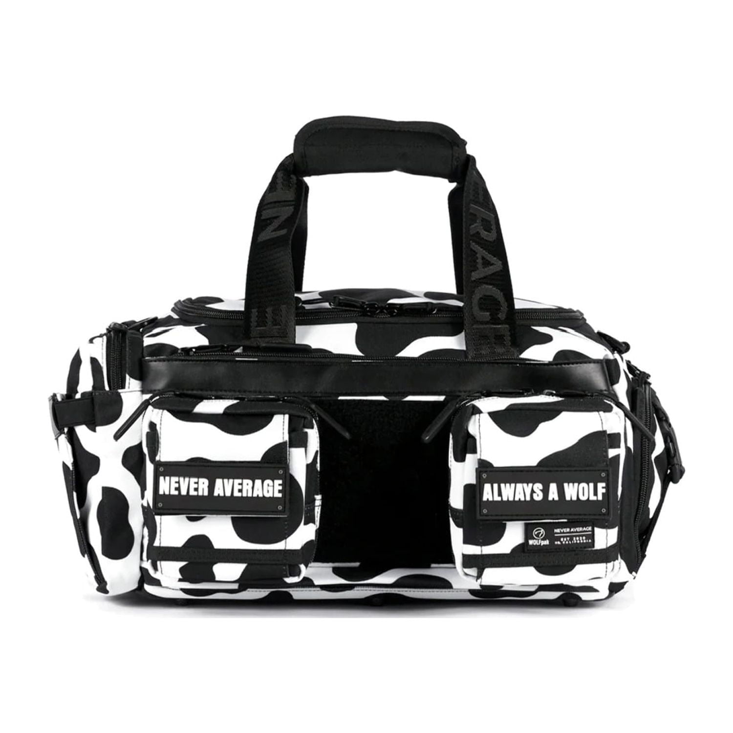 Wolfpak 20L Mini Duffle Bag Black White Cow - Walmart.com