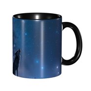 House 2 Home 4 Pc Ceramic Coffee Mug Set, 11 oz, Two Tone Design, Multi ...