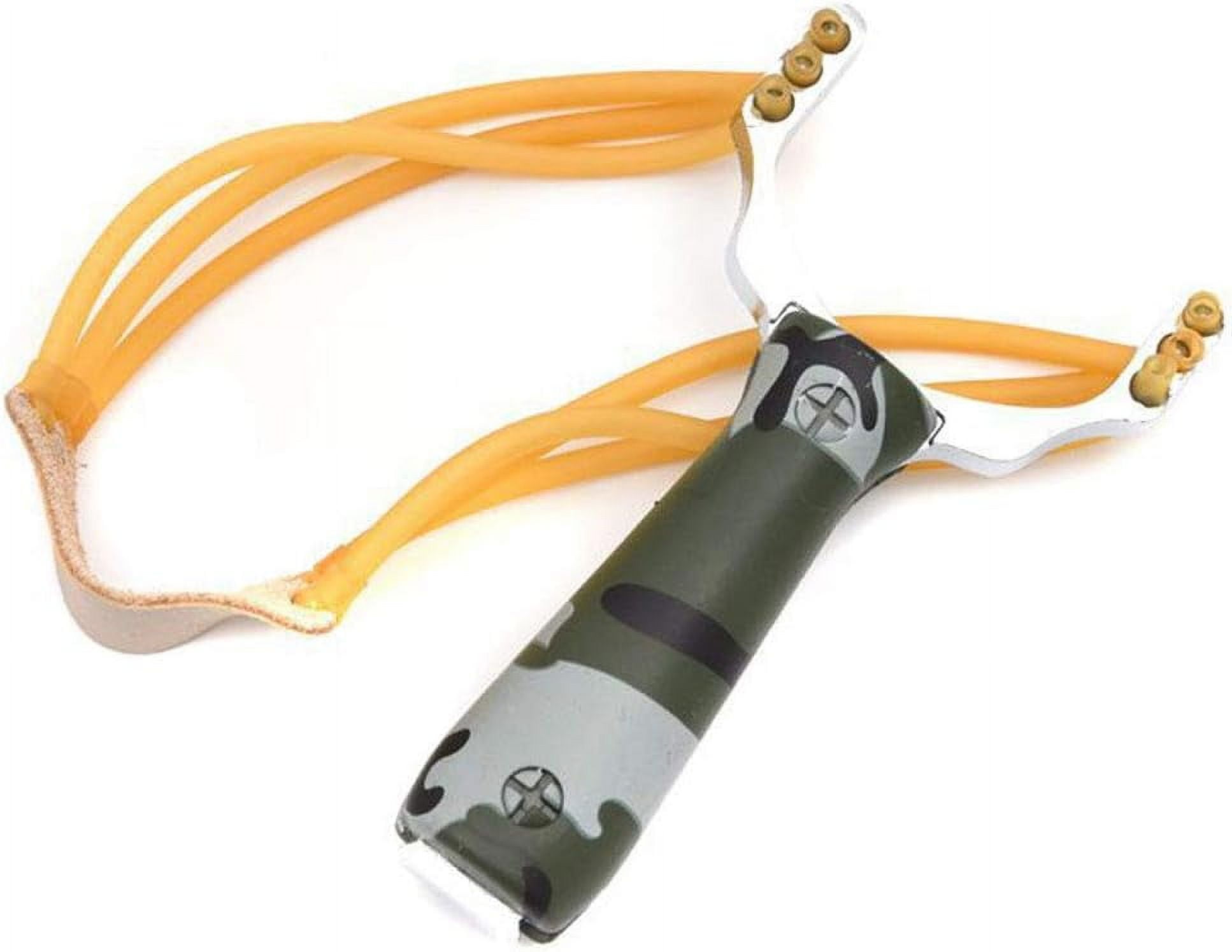 Wolike Powerful Aluminium Alloy Rubber Tubing Camouflage Bow Catapult ...