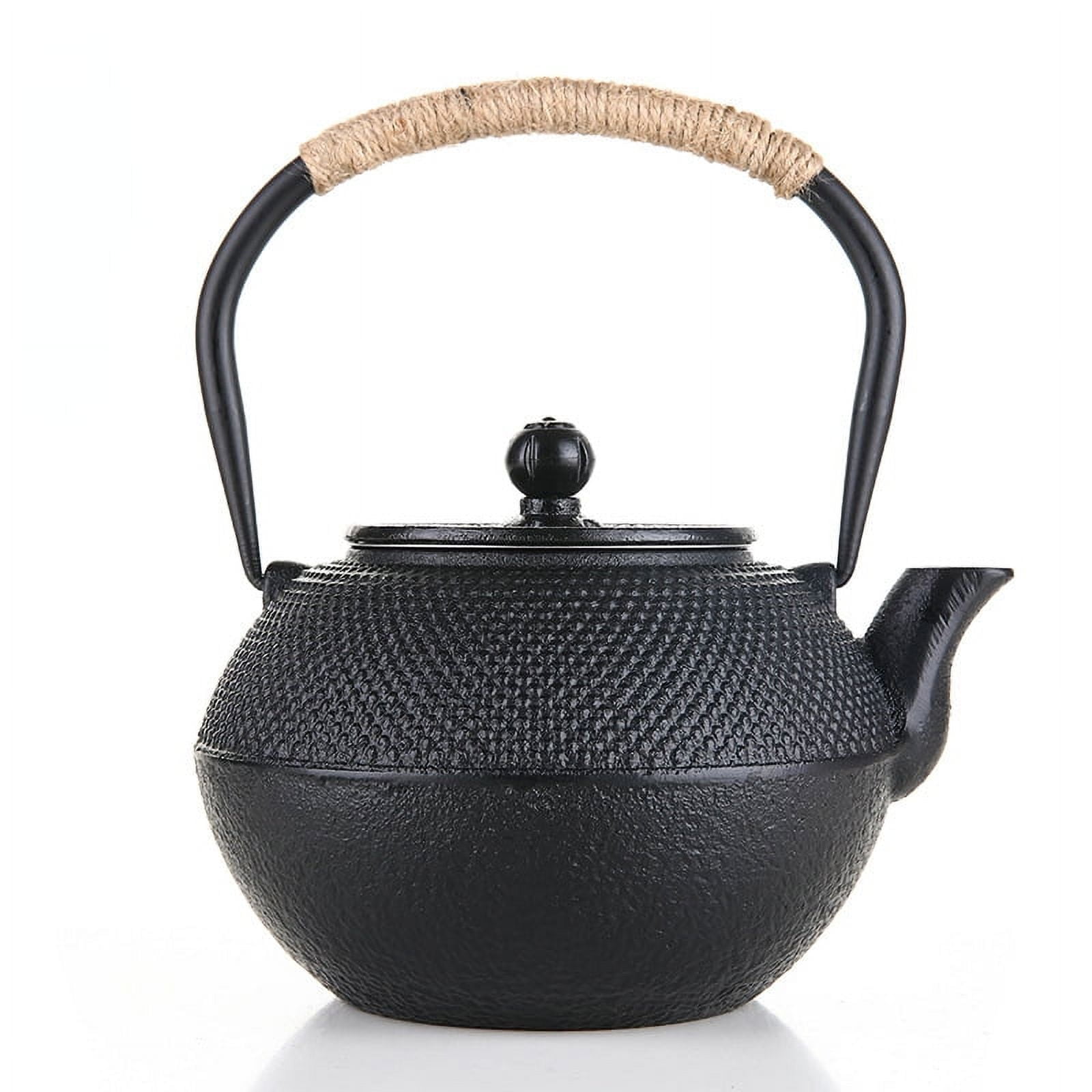 Wollet 1.2L Japanese Tetsubin Tea Kettle Cast Iron Teapot with ...