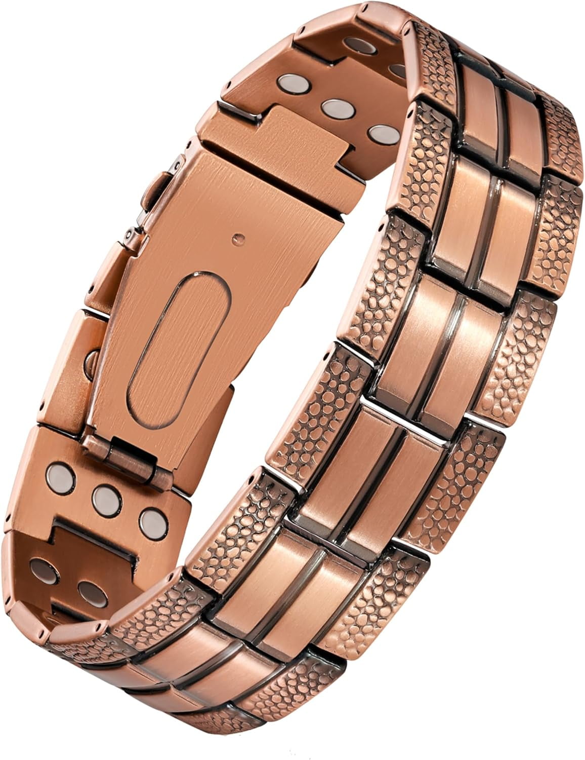 Wollet 3X Copper Magnetic Bracelet for Men – Pure Copper Jewelry with ...